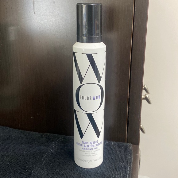 Color Wow | Hair | Color Wow Brass Banned Mousse | Poshmark